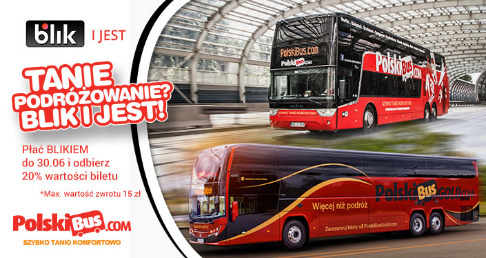 PolskiBus: 20% zwrotu (promocja przedłużona aż do czerwca!) | Mleczne ...