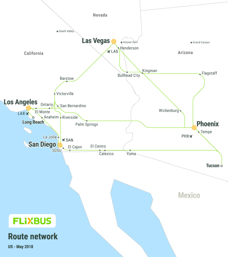 Flixbus wjeżdża do... USA. Na start 180 połączeń! | Mleczne Podróże ...