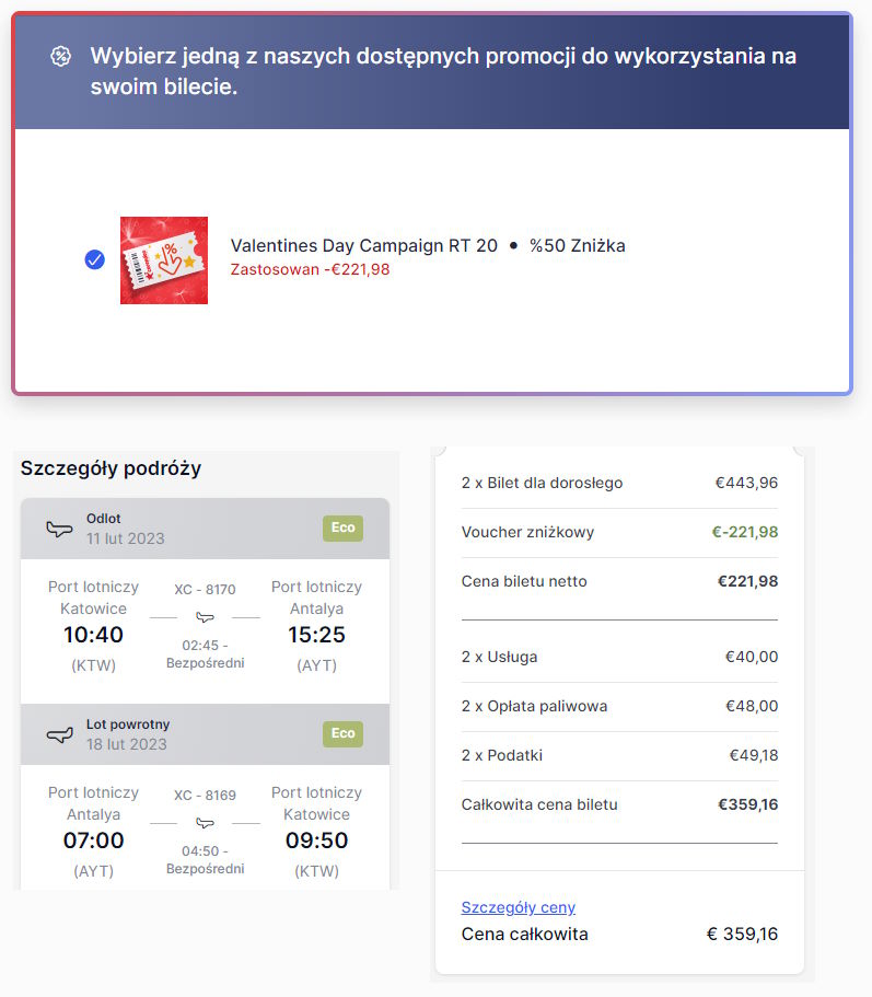 Corendon Airlines: walentynkowa promocja lotów | Mleczne Podróże, czyli najlepsze promocje lotnicze