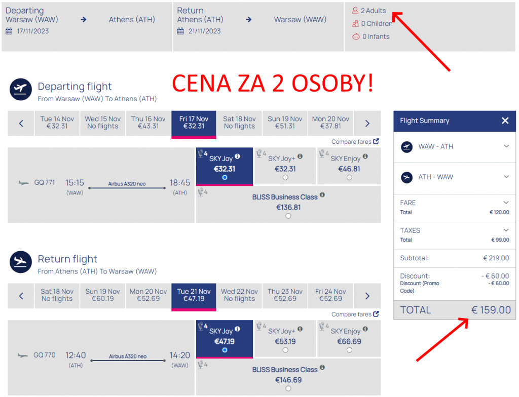 Promocja SKY Express: dwa bilety w cenie jednego | Mleczne Podróże ...