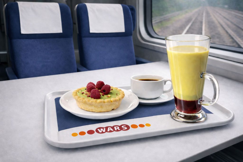 Wiosenne menu Wars w PKP Intercity | Mleczne Podróże, czyli najlepsze ...